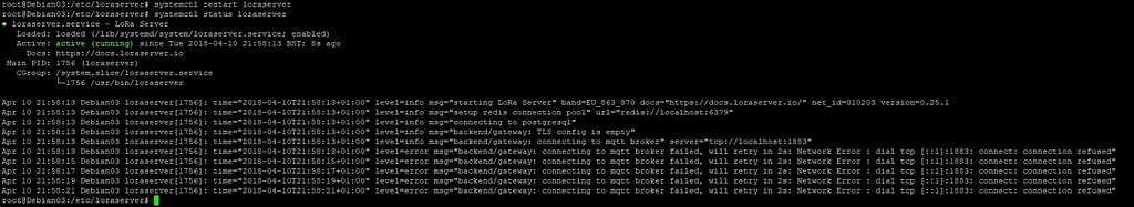TLS config is empty - MQTT broker issue - Setup and configuration - ChirpStack Community Forum