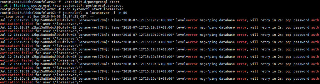Lora server and lora app server can't work - Setup and configuration - ChirpStack Community Forum