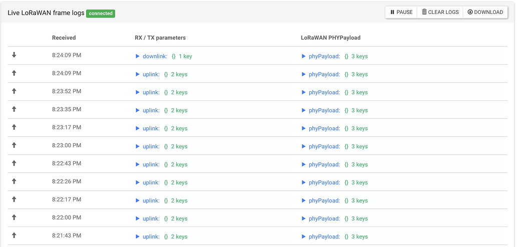 Missing downlink message - ChirpStack Application Server - ChirpStack Community Forum