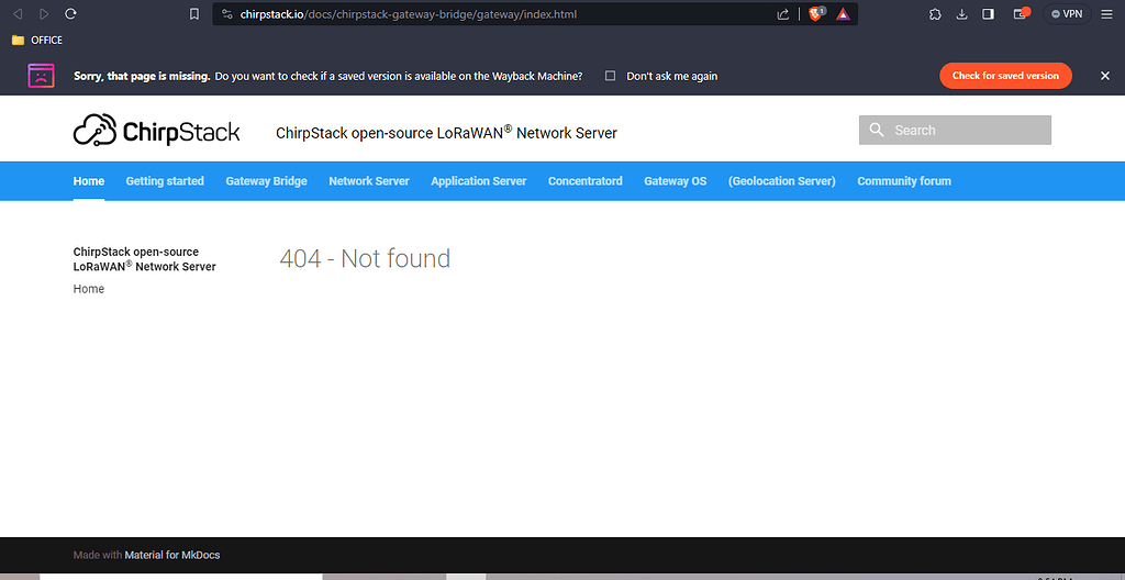 Chirpstack Documentation Missing Chirpstack Gateway Bridge Chirpstack Community Forum