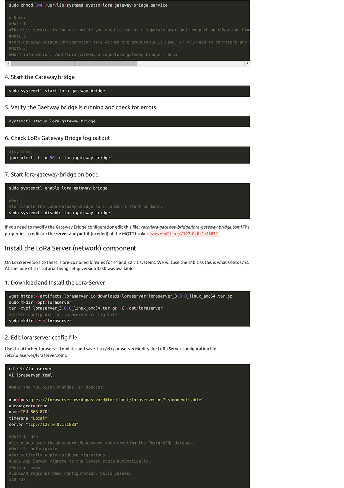 LoRa Server Installation on CentOS - Setup and configuration - ChirpStack Community Forum