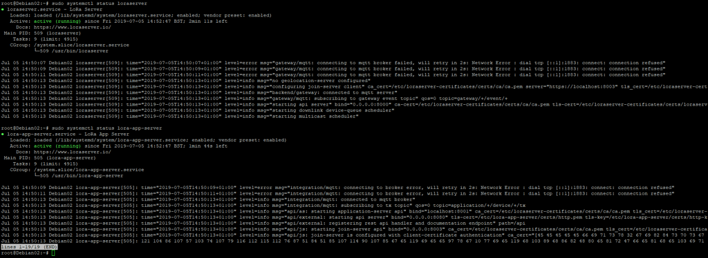Context deadline exceeded (code: 2) - Setup and configuration - ChirpStack Community Forum