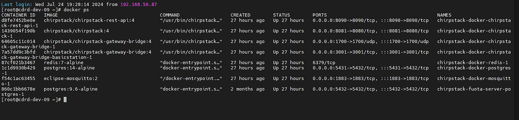 There is no eventHandler related in the FUOTA Server log. - ChirpStack ...