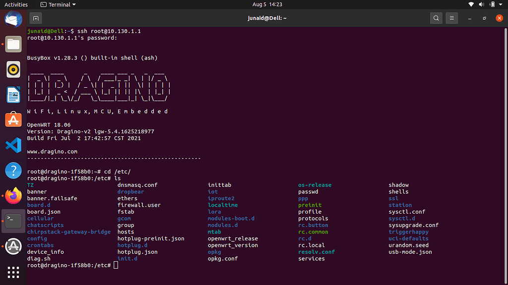 Setting up Dragino LPS8 Gateway - Setup and configuration - ChirpStack Community Forum