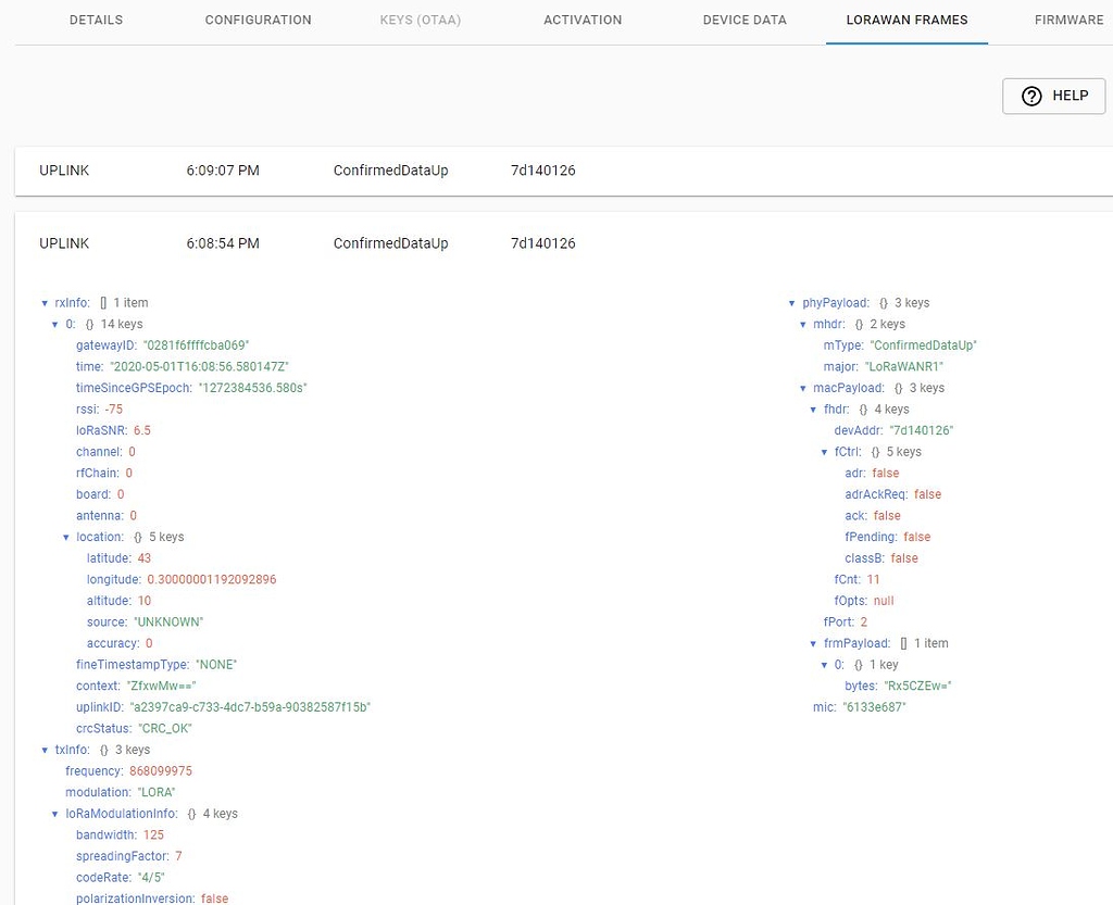 Downlink frames saved before they could be sent - ChirpStack Network Server - ChirpStack ...