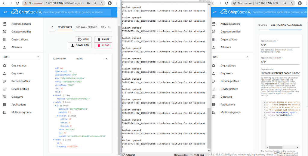 Problem with sending a message from MQTT to Lora node - ChirpStack Application Server ...