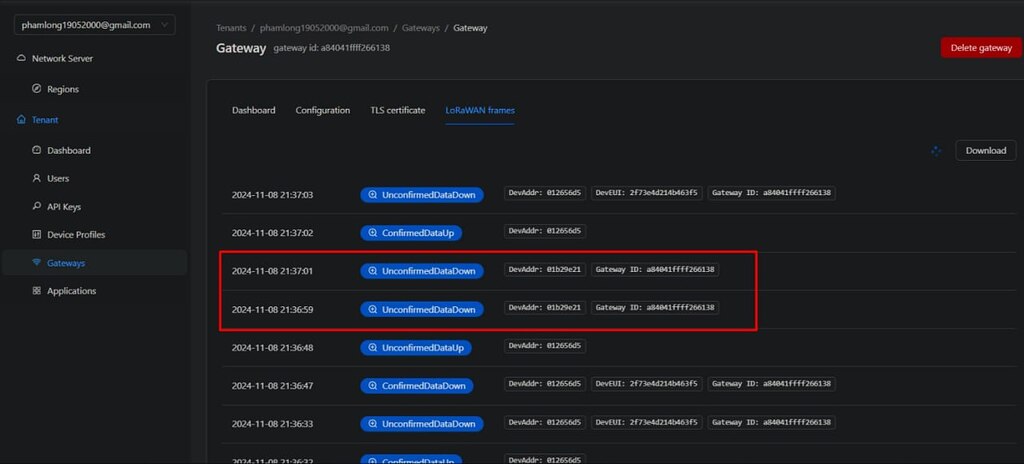 Subject: Issue with Downlink in Multicast Mode on RAK 3172 End Node (ABP, Class C, AS923_2 ...