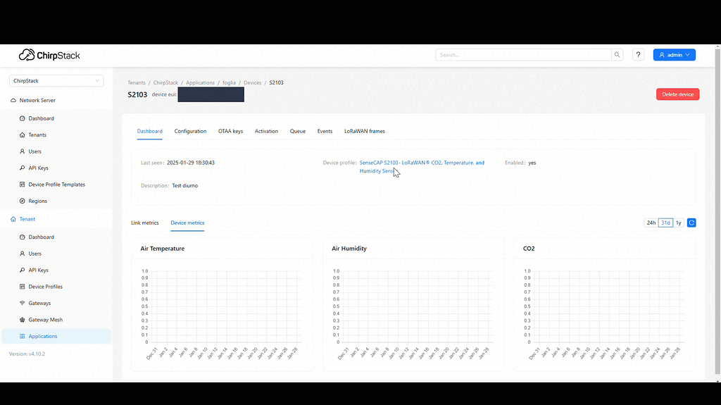 Readings from Sensor - ChirpStack Application Server - ChirpStack Community Forum