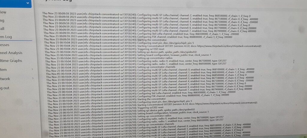 GatewaY OS and iMST880A shield - ChirpStack Concentratord - ChirpStack ...