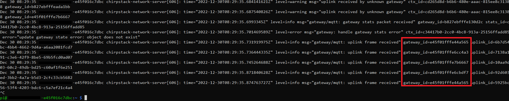 Incoming uplinks from other devices - Logs getting clogged - ChirpStack Network Server ...