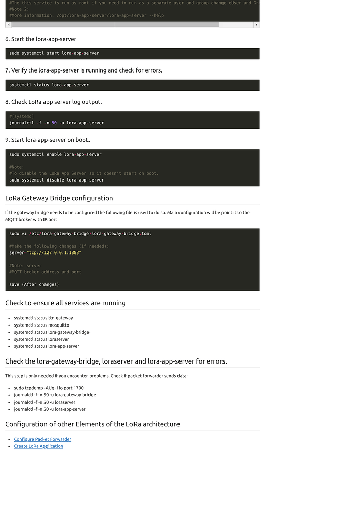 Lora Server Installation On Centos Setup And Configuration Chirpstack Community Forum