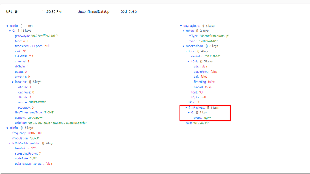 Confused how payload is calculated - ChirpStack Application Server - ChirpStack Community Forum