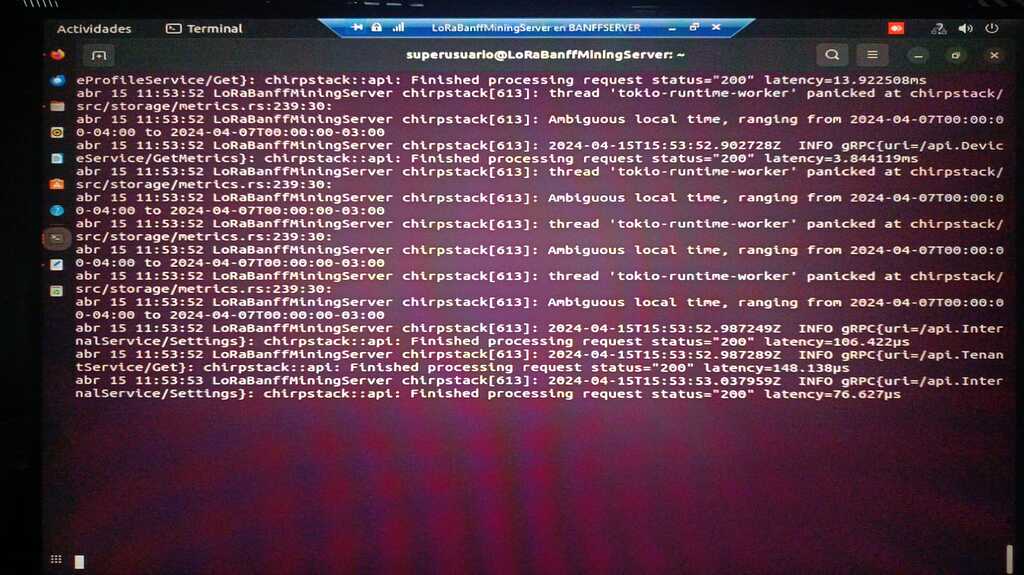 Logout When Try Access To Device Chirpstack Application Server Chirpstack Community Forum