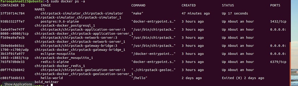 Chirpstack Simulator Chirpstack Application Server Chirpstack Community Forum
