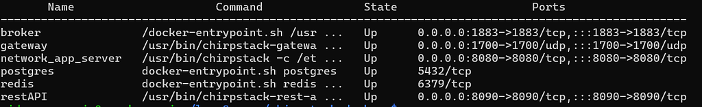 Chirpstack services vs docker-compose? - ChirpStack (v4) - ChirpStack Community Forum