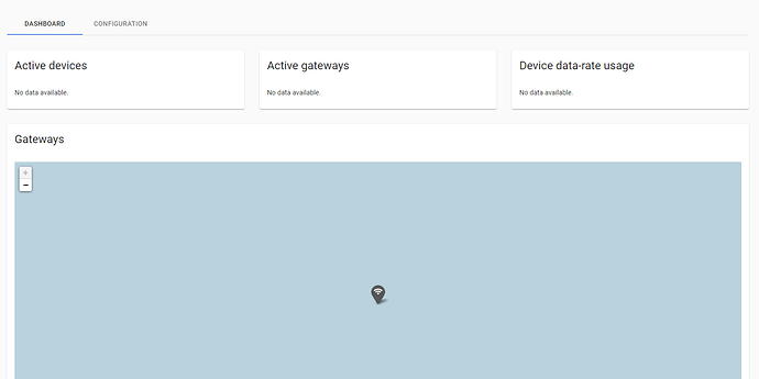 Application Server Dashboard Does Not Get Updated Chirpstack Application Server Chirpstack