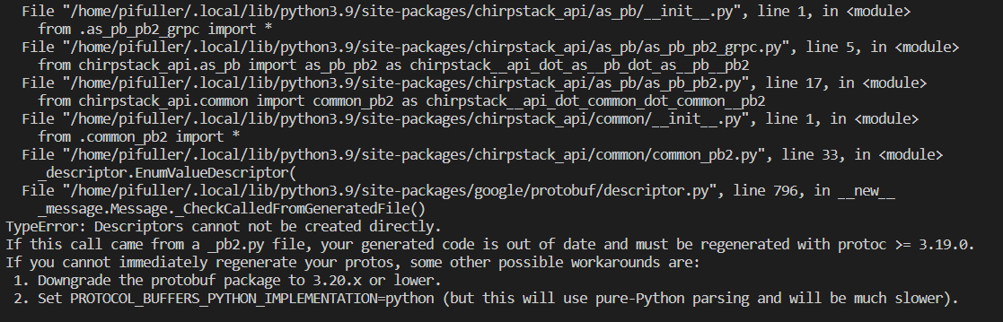Help Urgent With Chirpstack And Python Applications Chirpstack Community Forum