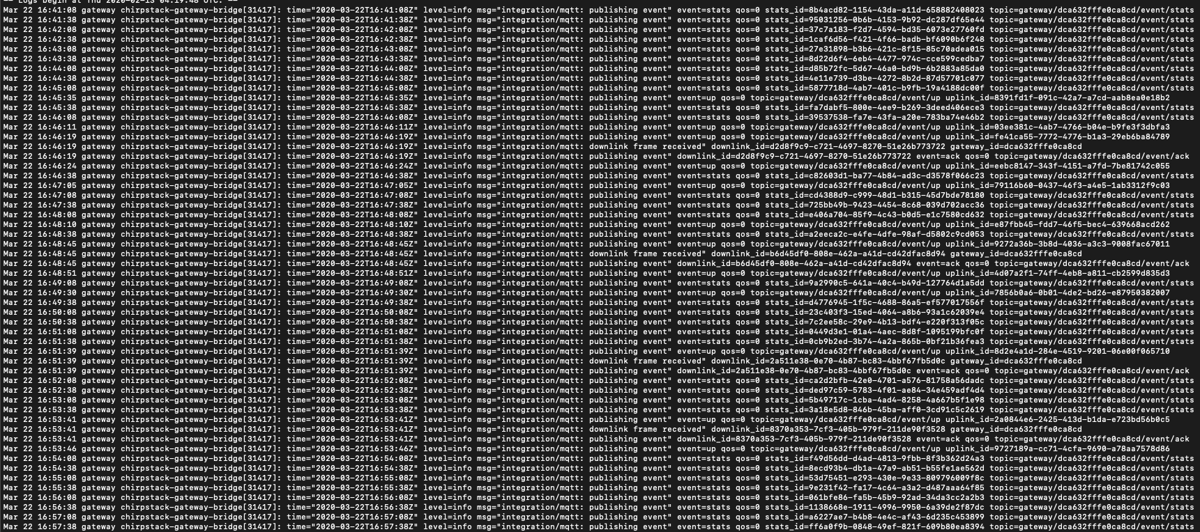 Unable To Otaa Node With Chirpstack Server Chirpstack Application Server Chirpstack