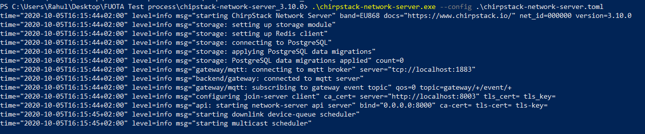Application Server V3122 Error Config File Chirpstack Application Server Chirpstack