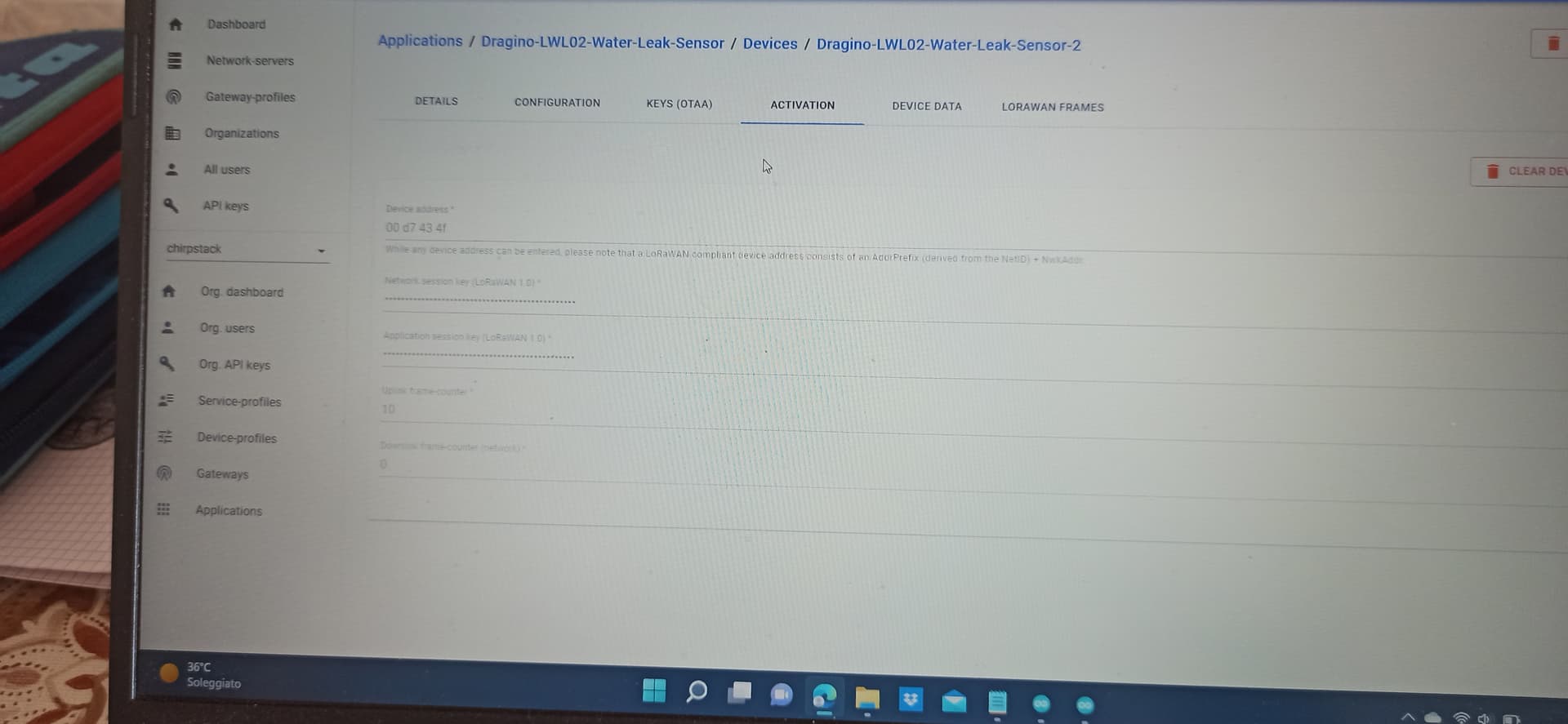 First Downlink setup - Setup and configuration - ChirpStack Community Forum